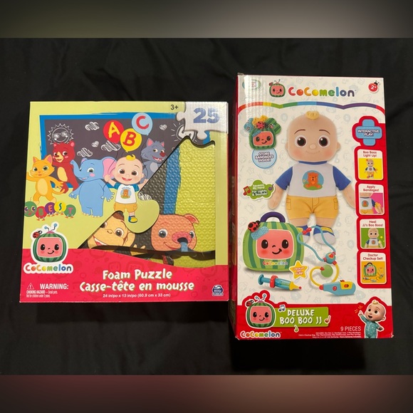 CoComelon | Toys | Bundlecocomelon Boo Boo Jj Deluxe Feature Plushfoam ...